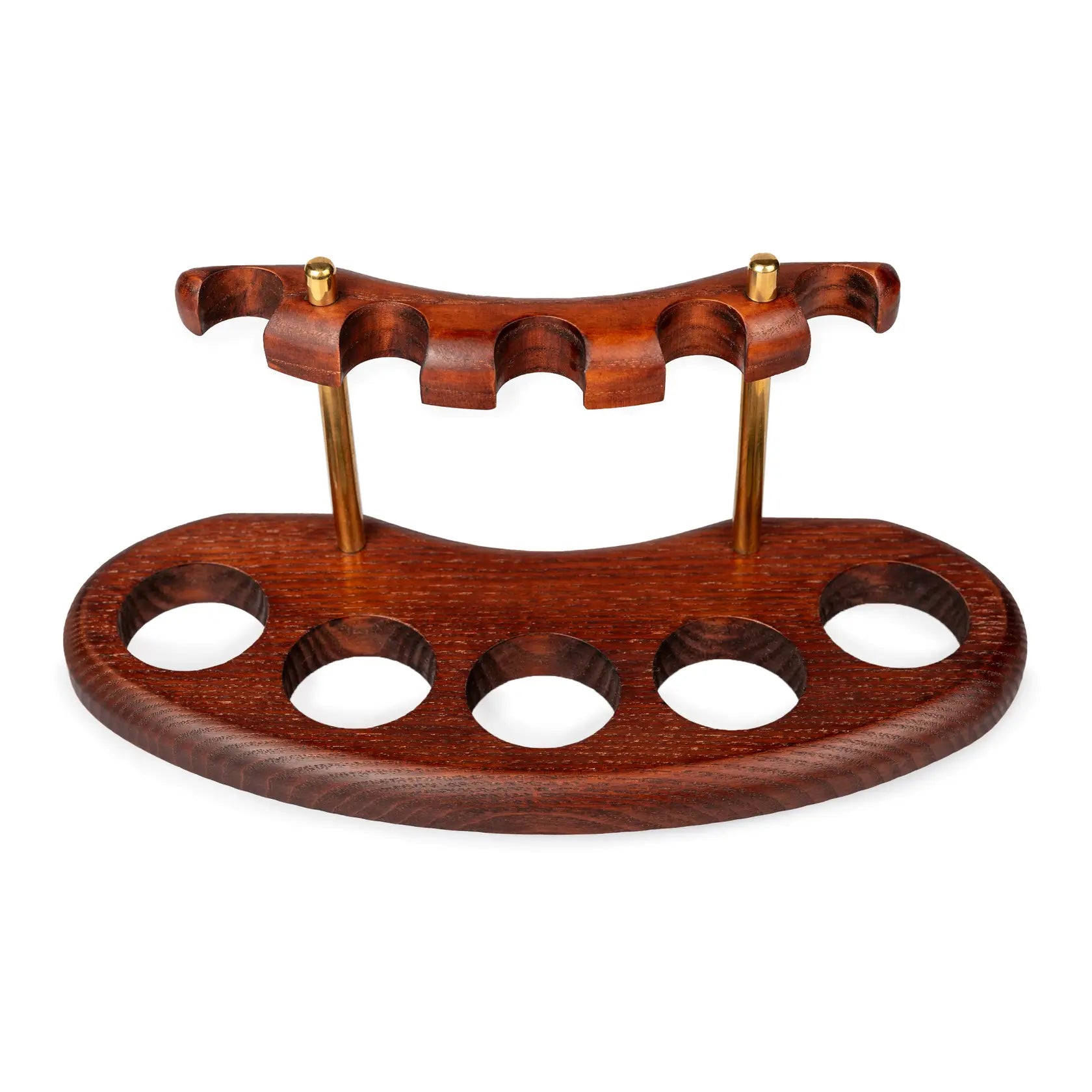 Wooden Pipe Stand - ARCH V - For 5 Tobacco Pipes – Dr. Watson